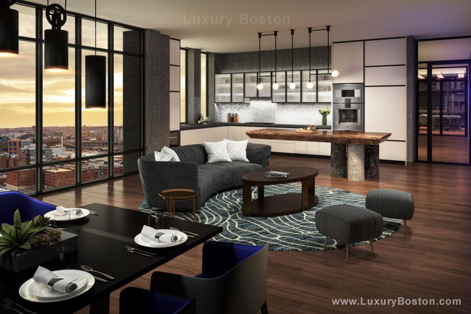 Luxury Boston - The Metlo Boston Seaport Apartments Boston Condos