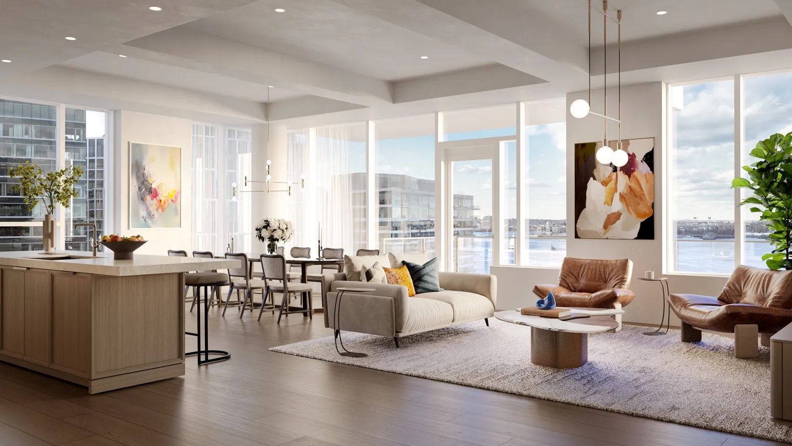 Luxury Boston - One Harbor Shore Drive - Pre- Construction, Waterfront ...